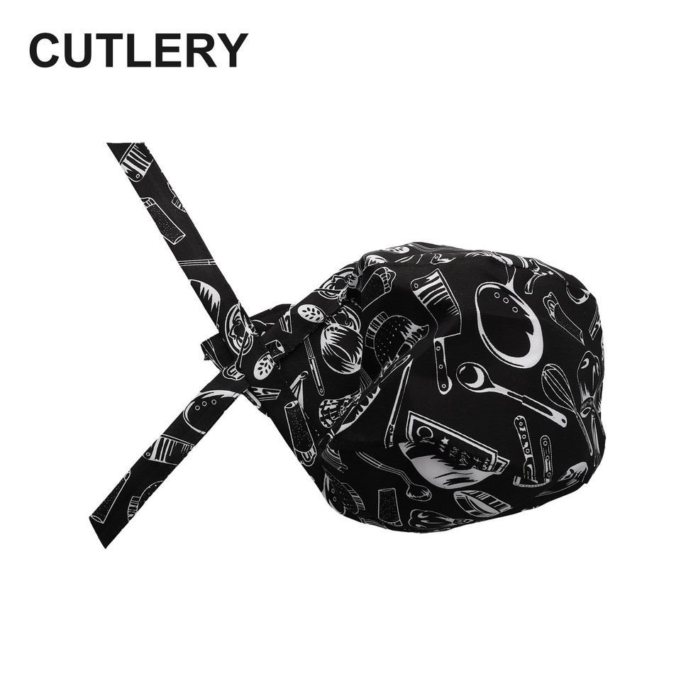 Breathable Chef Hat Adjustable Catering Chefs Cook Hat Pirate Waiter ...