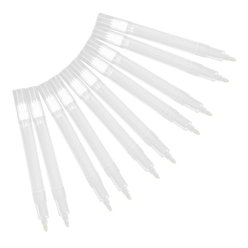 10 Pcs Mark Pen Empty Tube Blank Refillable Paint Pens Graffiti Markers ...