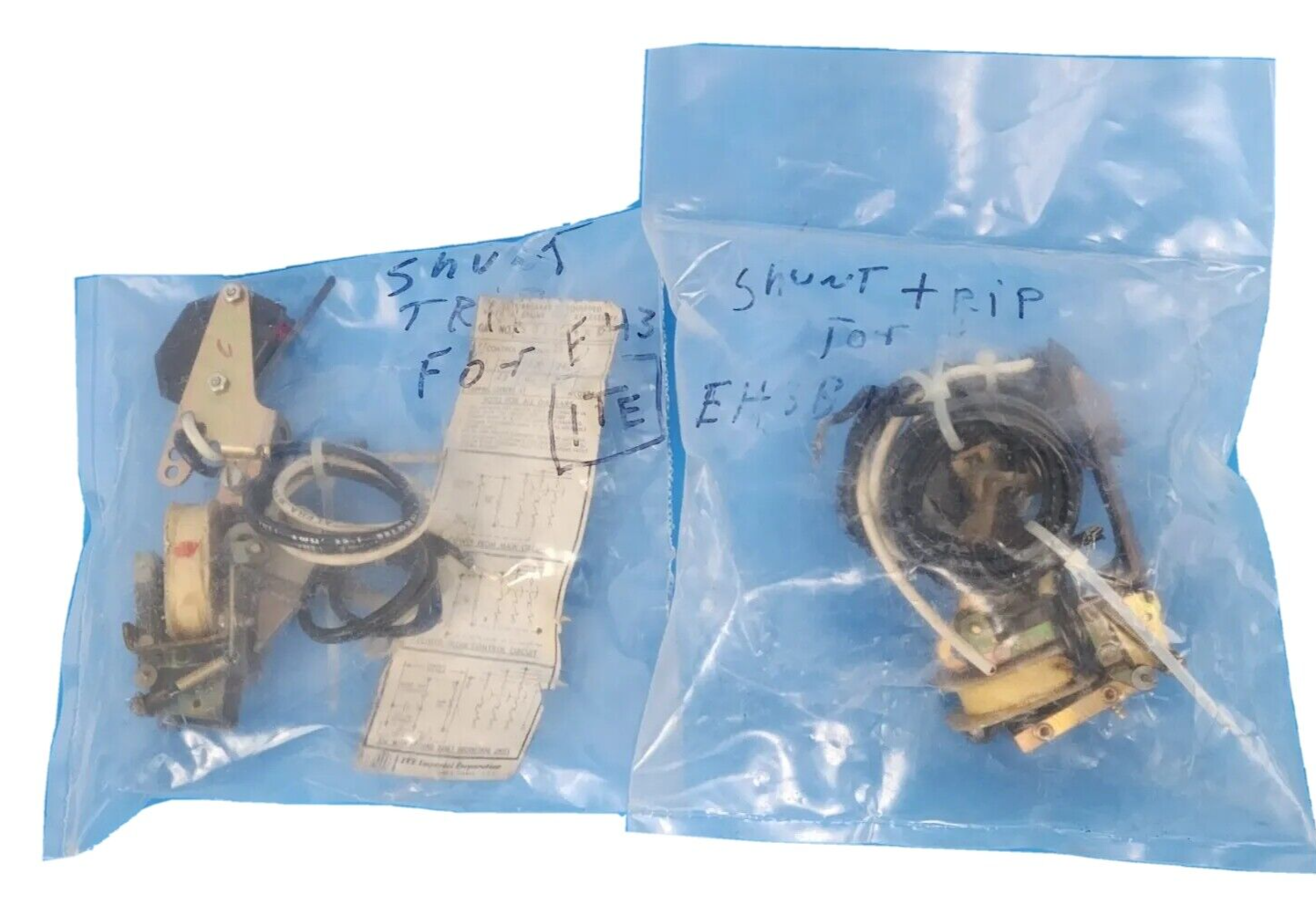 LOT OF 2 ITE S01FJ4RO SHUNT TRIP ACCESSORIES | eBay