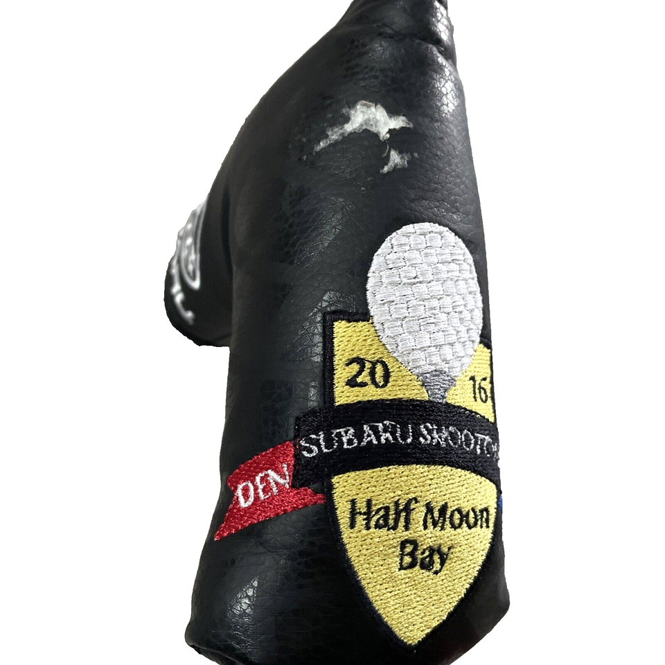 💥Half Moon Bay Golf Links~ 2016~ Subaru Shootout~ Black Putter Cover | eBay
