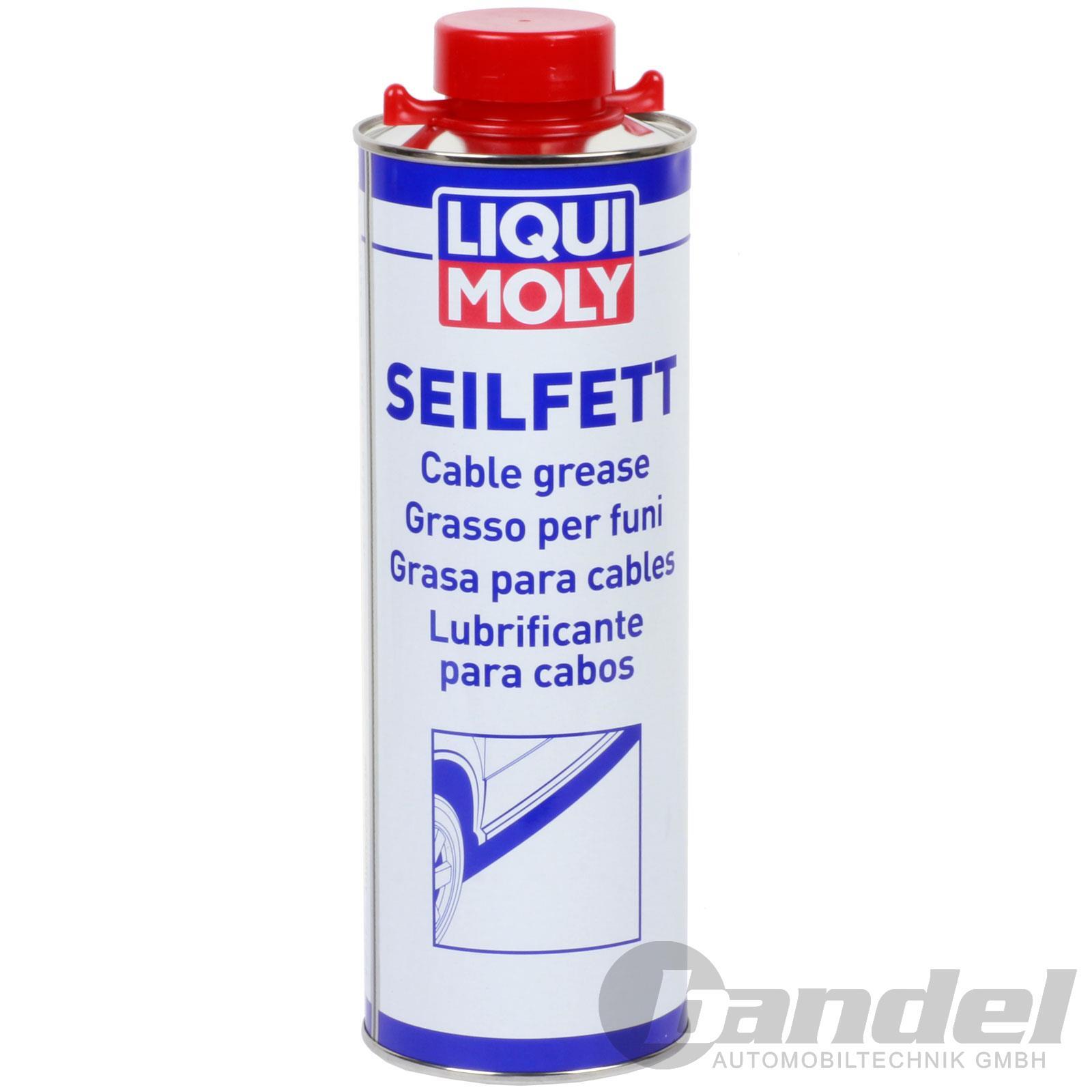 6L LIQUI MOLY 6173 SEILFETT DOSE SCHMIERMITTEL FETT KONSERVIERUNG VER ...
