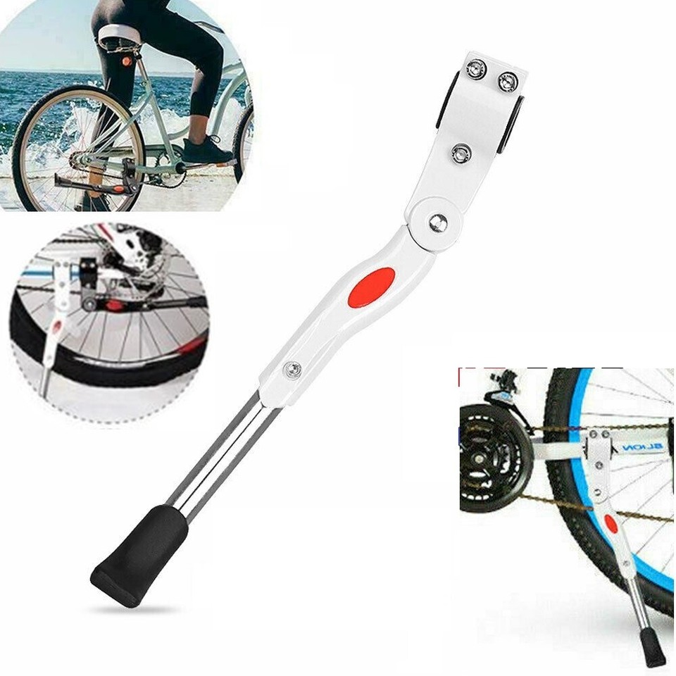 MTB Bicycle Adjustable Mountain Bike Prop Side Rear Steel Kick Stand ...