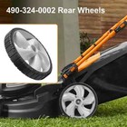 Lawn Mower Wheels, 12 inch Rear Wheels 490-324-0002 12x1.75" Plastic ...
