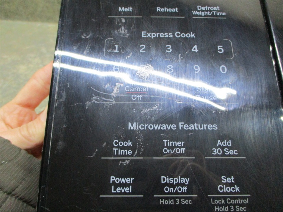 GE MICROWAVE CONTROL PANEL NO BOARD PART # WB56X30185 | eBay
