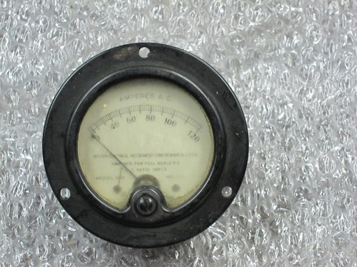 Western Electrical Instrument Co. 0-120 Volts A.C Model 476, Used | eBay