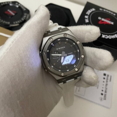 G-Shock GMA2100 CasiOak Casio Luxury AP Oak Mod Kit Metal Case Rubber ...