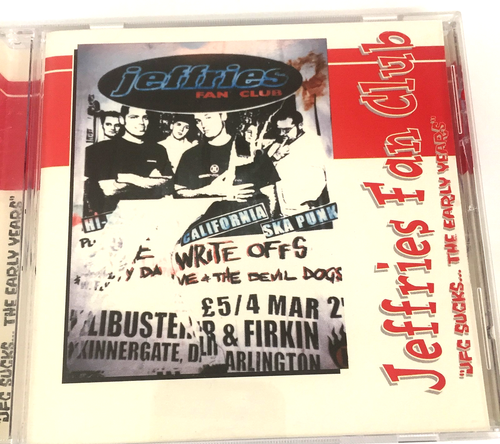 Jeffries Fan Club "JFC Sucks The Early Years" CD Ships Same Day With ...