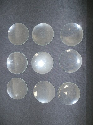 Set of 9 Domed Watch Glass, 3" Diameter | eBay