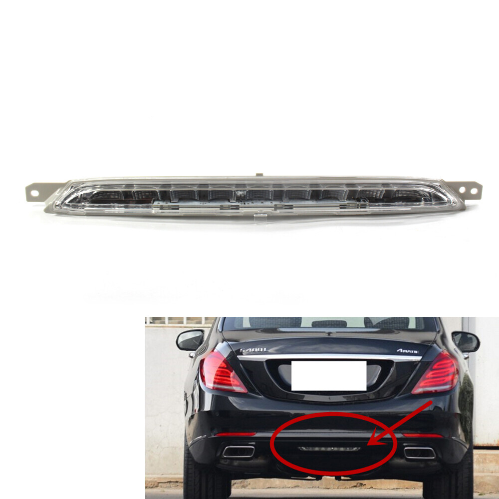 Car Automobile Rear Bumper Diffuser Fog Light A2229060048 for S Class ...
