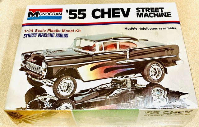 Monogram 55 Chevy Street Machine RARE 1975 Issued Kit for sale online ...