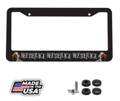 Beetle Juice Beetle Juice Movie Funny Horror Comedy Car License Plate ...