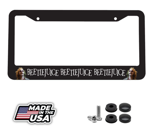 Beetle Juice Beetle Juice Movie Funny Horror Comedy Car License Plate ...
