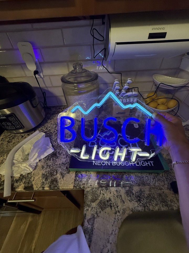 LED Busch Light Sign | eBay