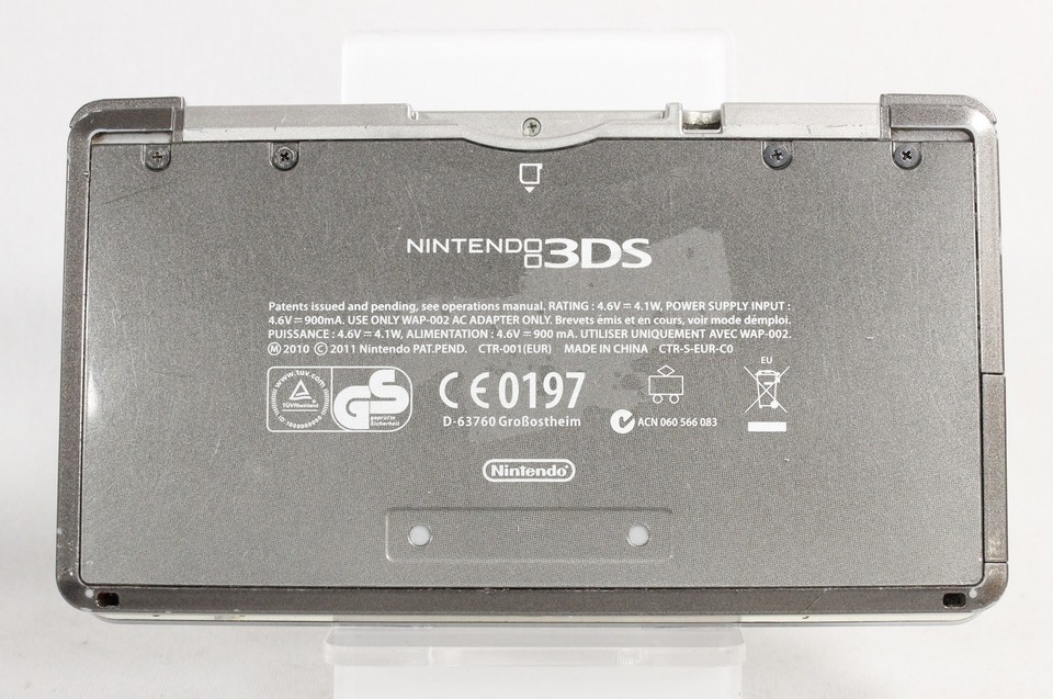 Nintendo 3DS Handheld Games Console - Black (U) | eBay UK