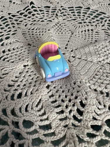 Polly Pocket Mimi and the Goo Goos Drive and Eat Car Blue Bird Toys ...