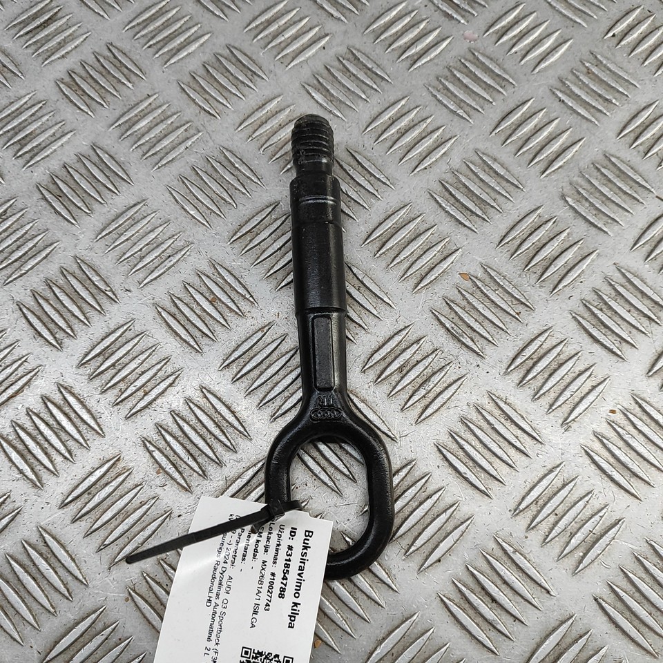 Audi Q3 Sportback F3N TOW HOOK TOWING EYE 8K0805615A 2.0 Diesel 110 kW ...