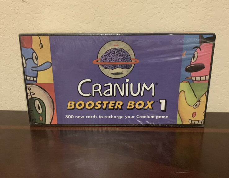 Cranium Game Booster Box 1, NEW - FACTORY SEALED - 800 New Cards for ...