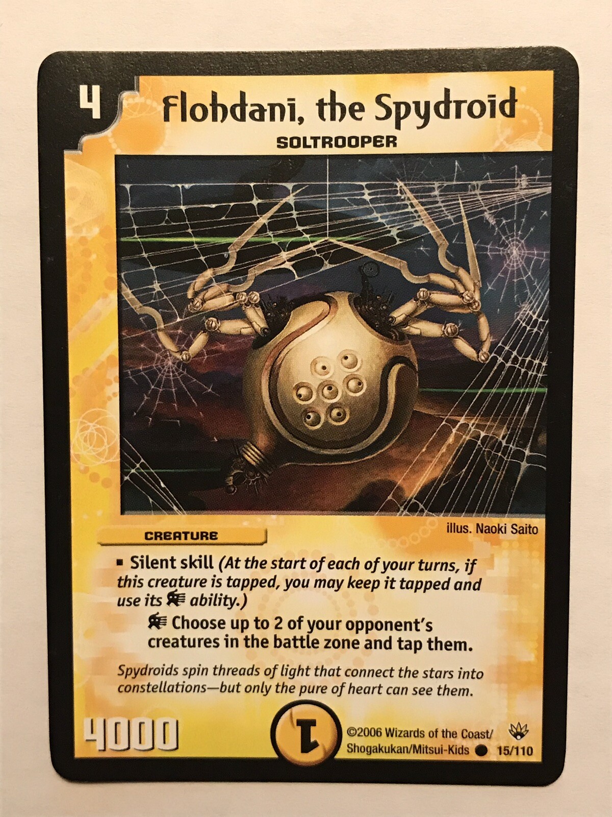 Flohdani, the Spydroid Duel Masters DM10 Common card TCG CCG | eBay UK