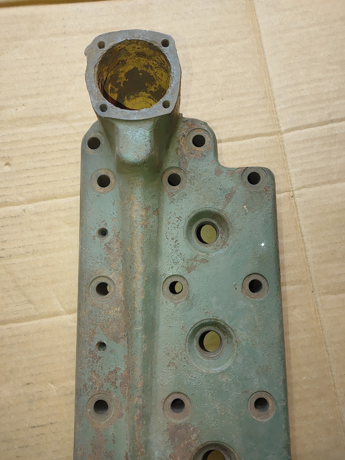 Vintage Packard cylinder head inline 6 cyl | eBay