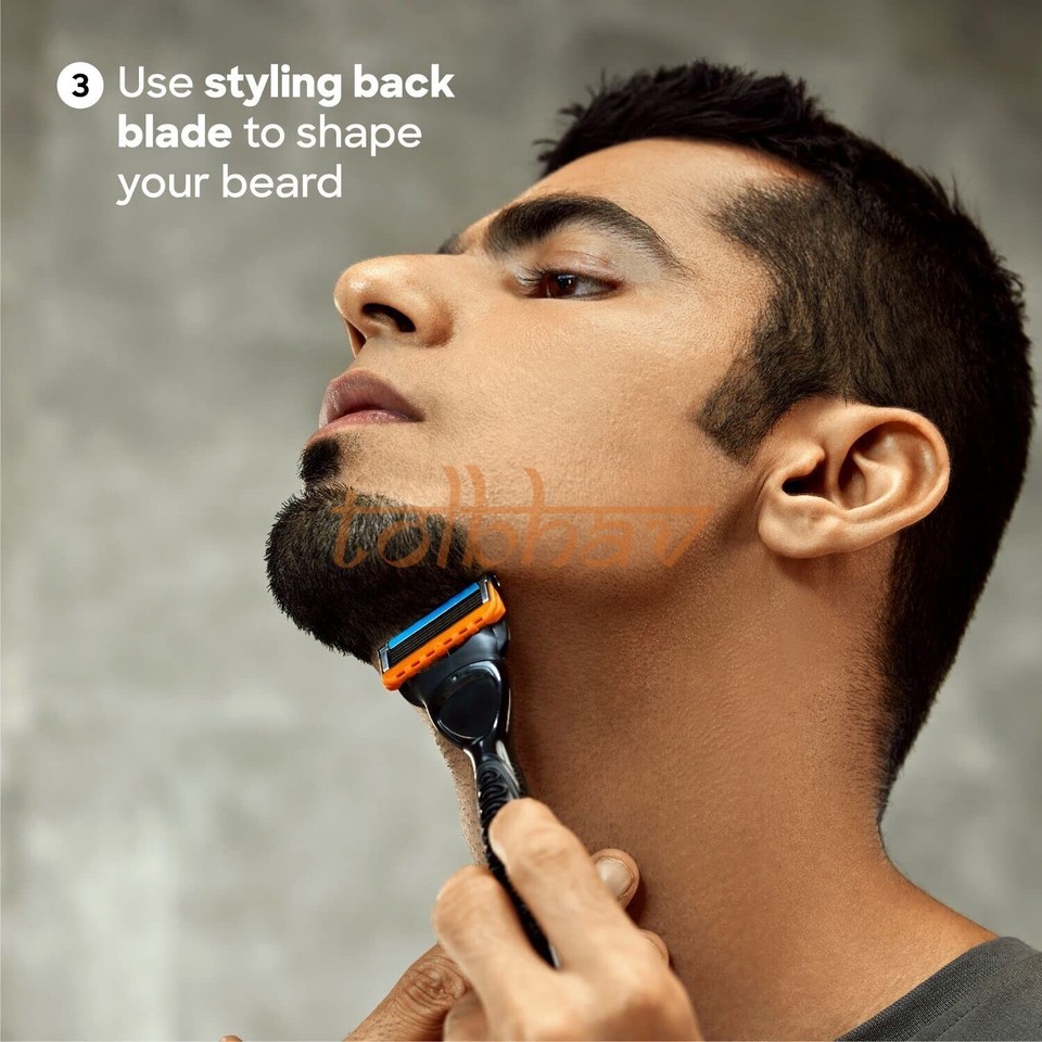 Gillette Men's Fusion 5 Power Razor, 1 Duracell Battery, 1 Preloaded ...