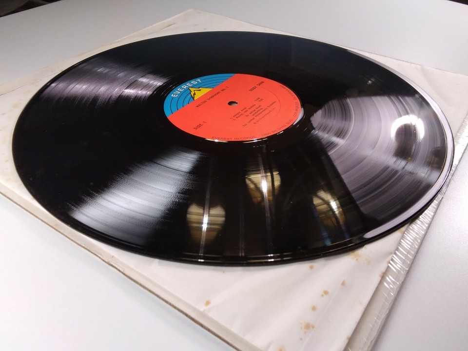 Walton Symphony No 1 Vinyl LP Everest 3448 Sir Adrian Boult London Vtg ...
