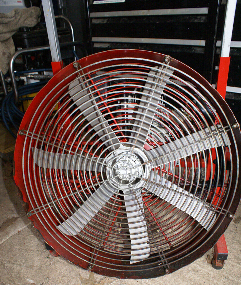 SUPER VAC Positive Pressure Ventilation PPV FAN Smoke Ejector GAS WIND ...