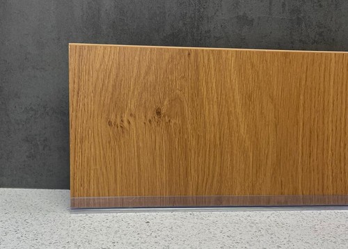 2m Winchester Oak Plinth & 2m PVC Plinth SEALING STRIP 18mm Panel | eBay