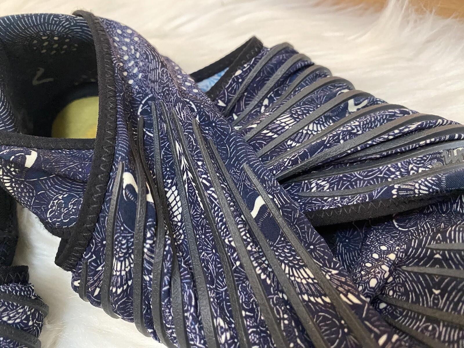 Vibram Furoshiki The Wrapping Sole Shoes Blue White S… - Gem