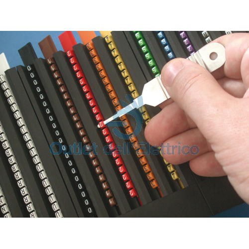 Cembre 23129-U Element Of Device Markers PMP-30 White Vinyl Decals U | eBay