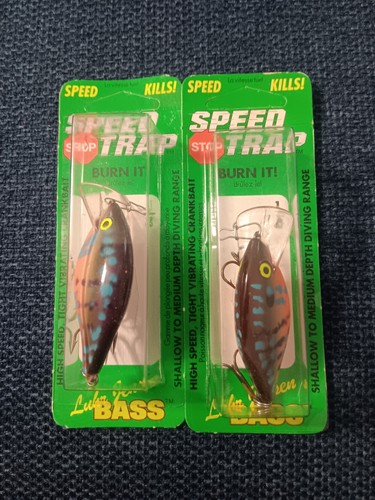 Pre Rapala Vintage Luhr Jensen Speed Trap Bluegill 1/8oz Fishing Lures ...