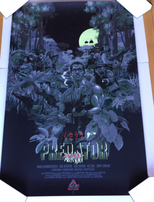 PREDATOR Night Ops Variant Screen Print Poster by Vance Kelly Mondo ...