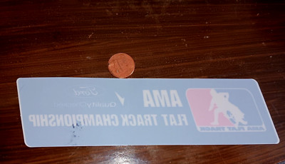 FLAT TRACK Sticker Decal ORIGINAL old stock | eBay