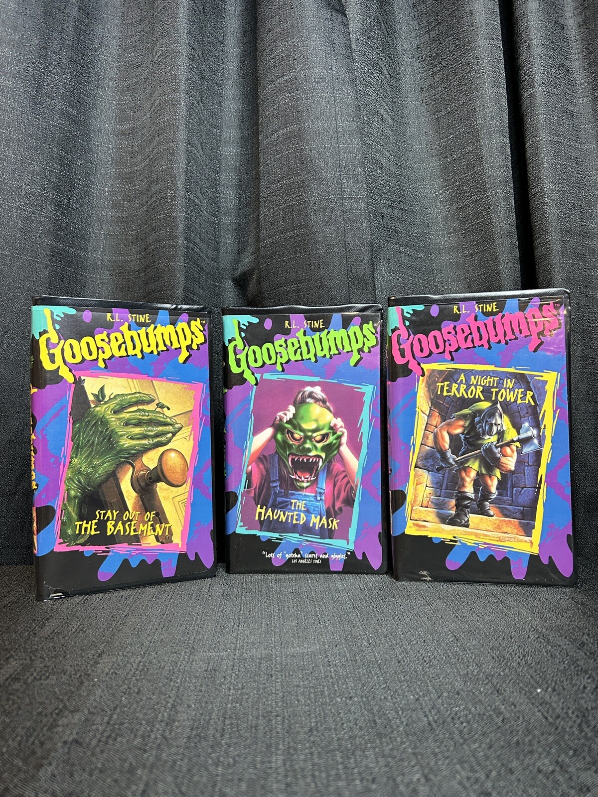 Vintage Goosebumps VHS Lot of 3-R.L. Stine 1995-1997 20th Century | eBay