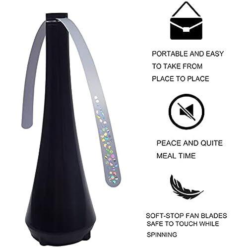 3pcs Food Fans For Tables Portable Food Fan For Partyoutdoor Indoor ...