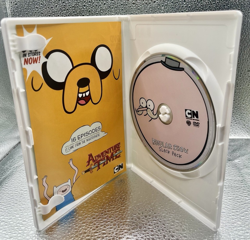 Regular Show Slack Pack & Fright Pack 2 DVD Lot Cartoon Network ...