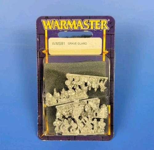 Warmaster Vampire Counts Grave Guard WMS81 - New Sealed Metal Games ...