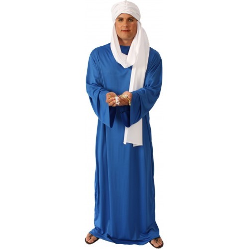 ADULT BIBLICAL ROMAN GREEK GOD TOGA COSTUME GOWN ROBE TUNIC SHEPARD ...