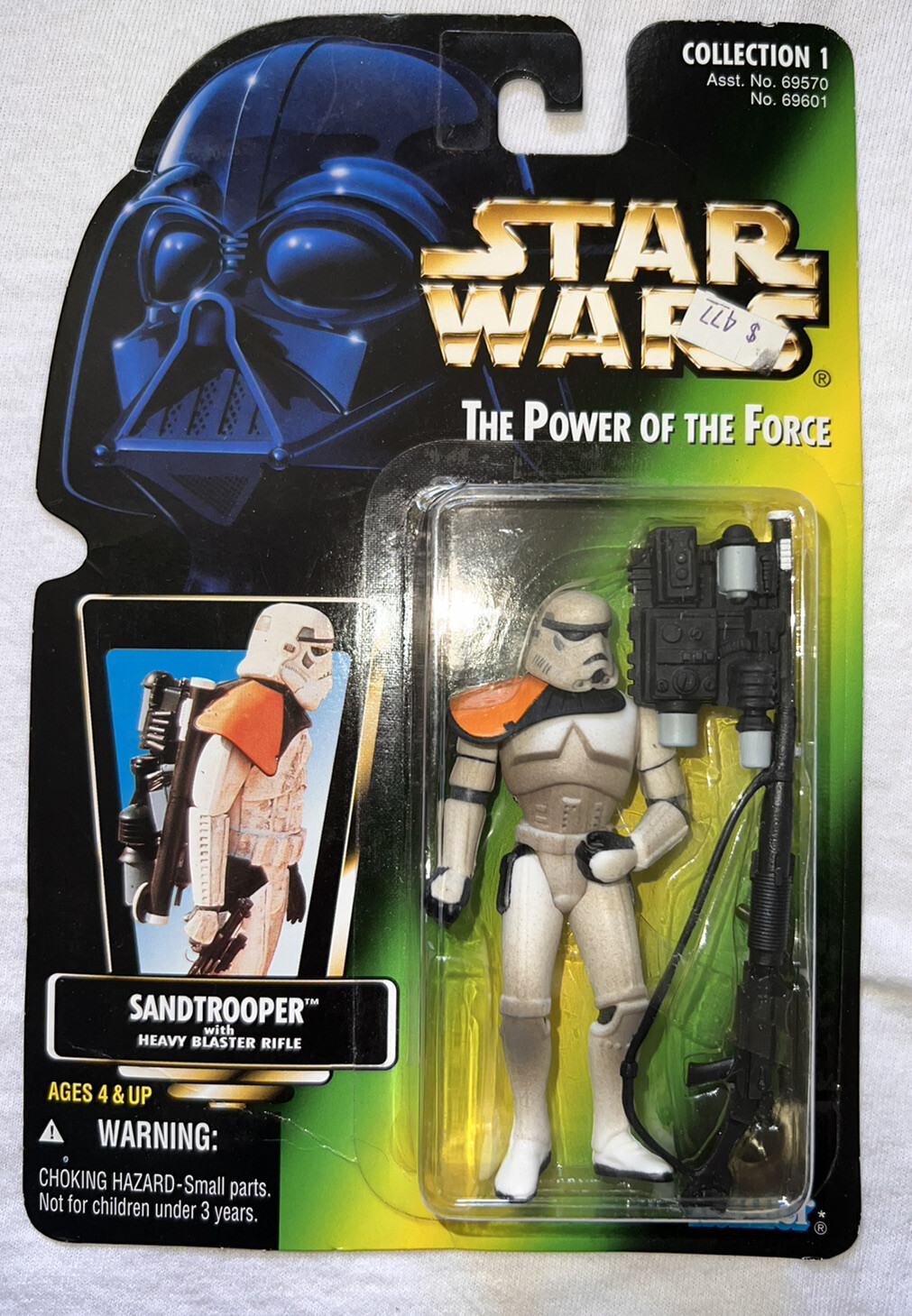 Star Wars Action Figure Sandtrooper with Heavy Blaster Rifle ...