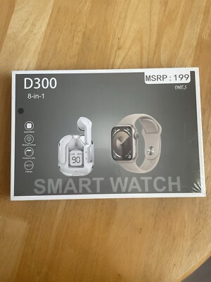 D300 Smart Watch And Earphones - RV:$199 | eBay