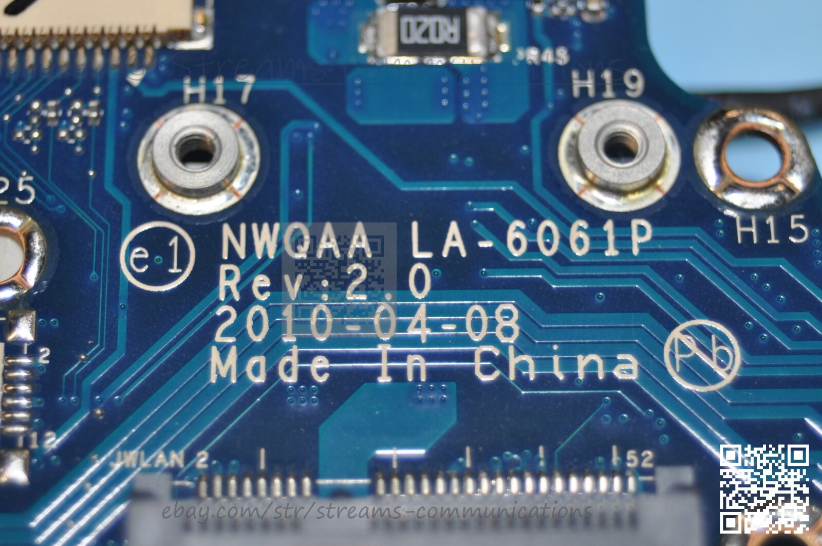 Toshiba SAT A665 Intel Motherboard K000104250 La-6061p for sale online ...