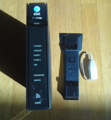 AT&T U-verse Pace 5031NV DSL Gateway Wireless Modem Router | eBay