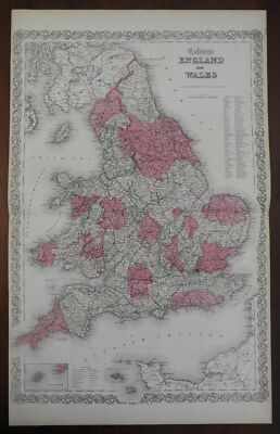 Pre-1900 - 1856 Colton Map