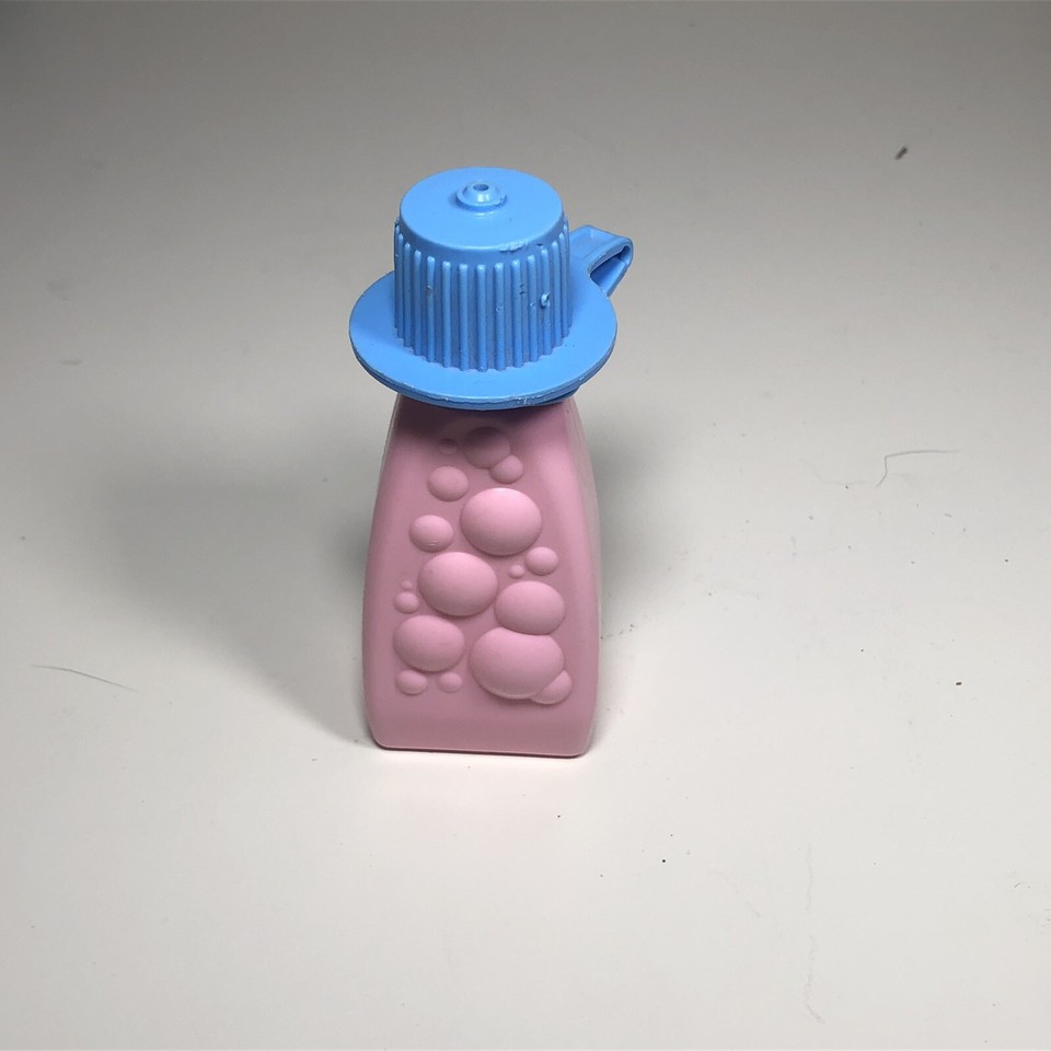VINTAGE FISHER PRICE FUN WITH FOOD HTF PINK SOAP BOTTLE REPLACEMENT ...