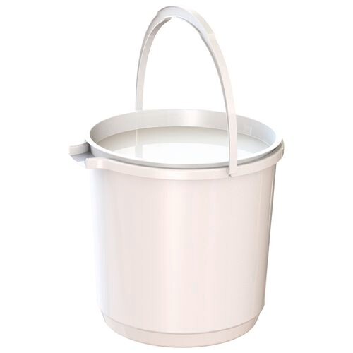 HomeLeisure Trend White 11L Bucket with Lid | eBay