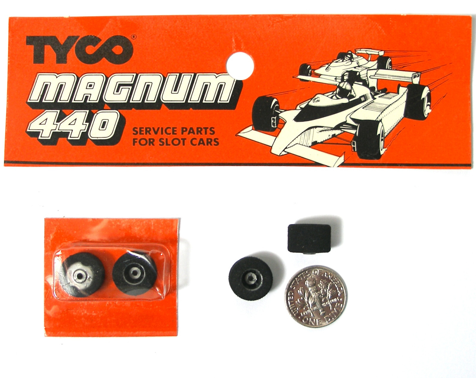 36pc 1982 TYCO 440 Magnm Slot Car Service Part Guide Pin Carbon Brush ...