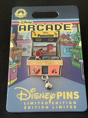 Disney PINOCCHIO ARCADE Game Series Dangle Moving Limited Edition 4000 ...