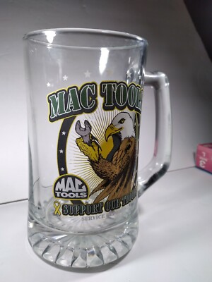Mac Tools Advertising Beer Mug W/patriotic Theme. Bald Eagle Veterans ...