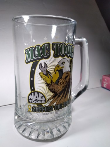 Mac Tools Advertising Beer Mug W/patriotic Theme. Bald Eagle Veterans ...