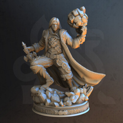 Dorian Human Vampire Invoker Sorcerer Wizard Miniature | D&D DnD | | eBay