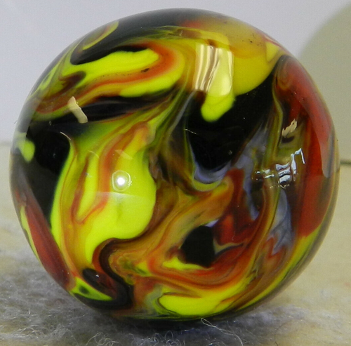 #14586m Beautiful Keith Baker Handmade Contamporary Marble 1.11 Inches ...